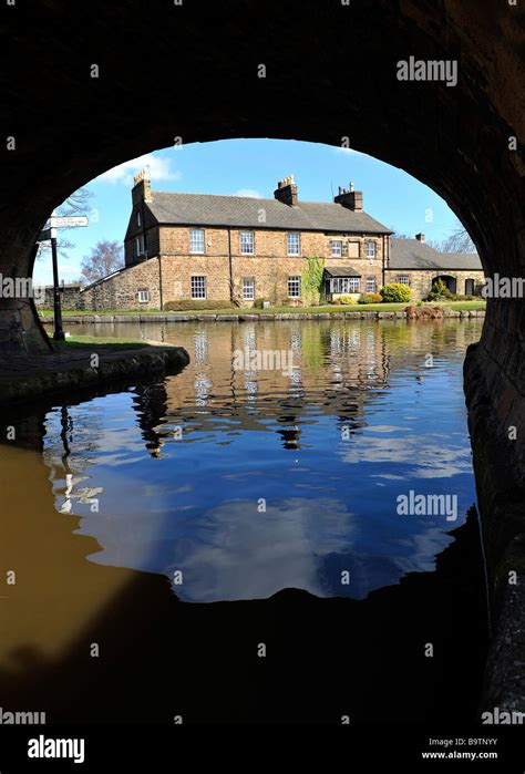 Picture Shows The Intersection Where The Peak Forest Canal Meets The