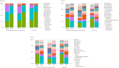 bar chart regarding the distribution of the 20 most abundant phyla
