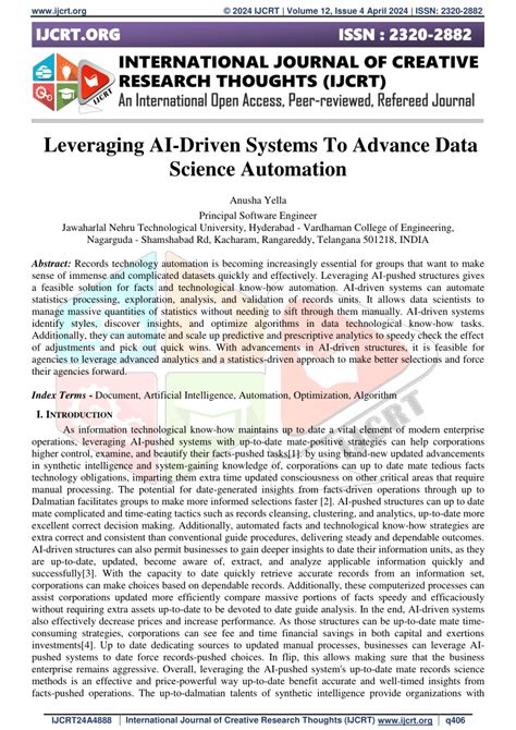 Pdf Leveraging Ai Driven Systems To Advance Data Science Automation