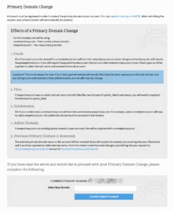 How To Change The Primary Domain In CPanel InMotion Hosting
