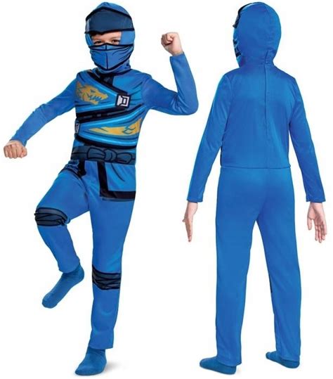 Kostium Strój Jay Fancy Lego Ninjago Niebieski Karnawał Bal 4 6 lat 14261247756 oficjalne