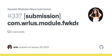 [submission] com wrlus module fwkdebug · issue 337 · xposed modules