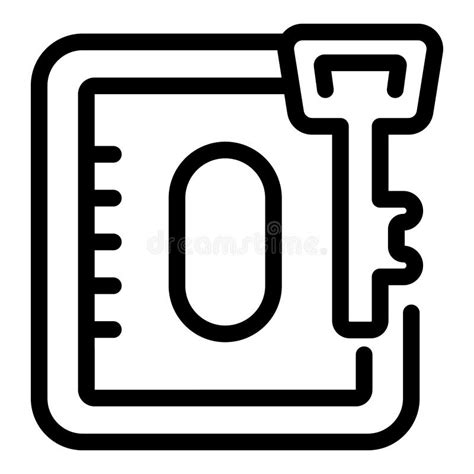 Key Unlocking Padlock Protecting Confidential Data Information Stock
