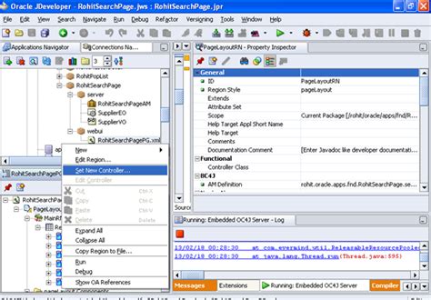 Oracle Applications Blog Query Bean In Oafhow To Create Query Bean Search Page In Oaf