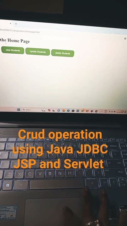Crud Operation Using Java Jdbc Jsp And Servlet Advance Javacoding Beginning Programming