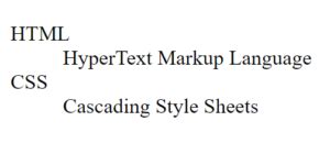 Html Lists Tags With Example