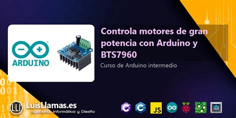 Control High Power Motors With Arduino And BTS7960