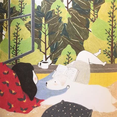 책방 사춘기 오늘의그림책장면 느긋하게 지나가는 구름들과 커피 향기에 물드는 시간 따뜻한 방의