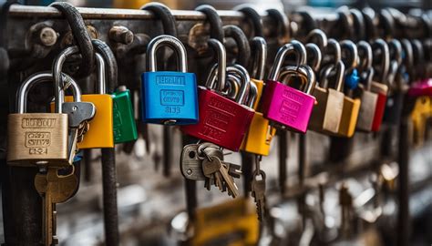 Locked And Loaded How Lockout Safety Locks Make A Difference