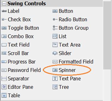 Desarrollo de Aplicaciones Java con NetBeans Nivel Básico Uso de Spinner Java y NetBeans