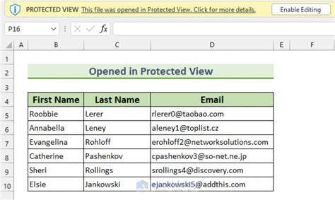 Cannot Edit Excel File In Protected View Reasons With Solutions