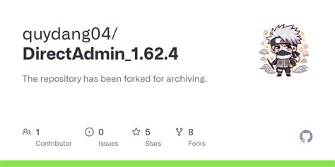 GitHub Quydang04 DirectAdmin 1 62 4 The Repository Has Been Forked For Archiving