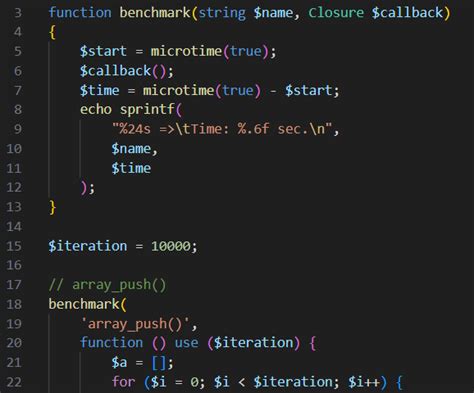 PHP配列要素追加処理のベンチマーク macocci s blog
