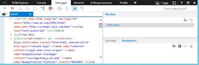 Debugging Internet Explorer Chromatic
