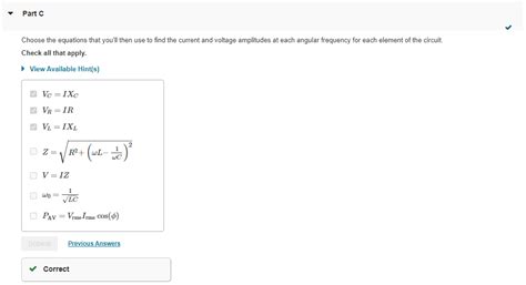 Solved A Series Circuit Like The Circuit In Figure 1 Chegg Com