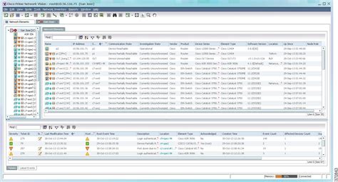 Cisco Prime Network User Guide Viewing Devices Links And Services In Maps Cisco Prime