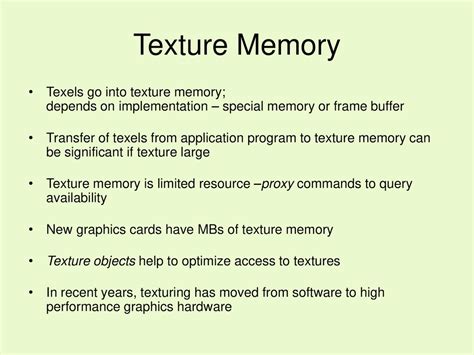 introduction to texture mapping ppt download