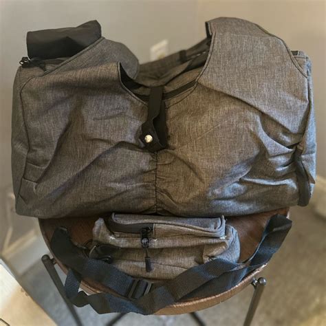 Dsw Bags Dsw Charcoal Gym Duffel Bag With Water Bottle Holder