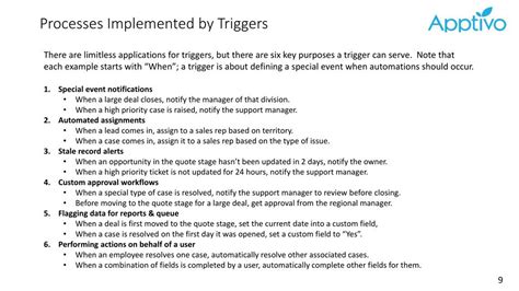 ppt automating process with triggers powerpoint presentation free
