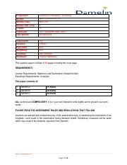 Web Development 2A PT Sick Test Memo 1 Pdf Programme Module Module Code Module NQF Level