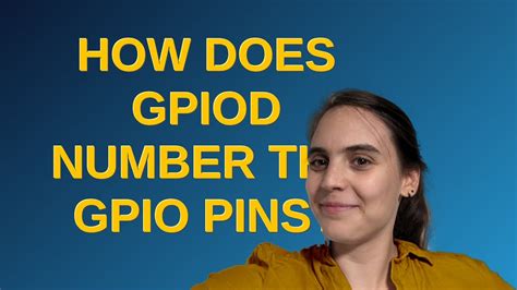 Raspberrypi How Does Gpiod Number The Gpio Pins Youtube