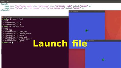 6 Simple Launch File En Ros Mi Primer Archivo Launch Youtube