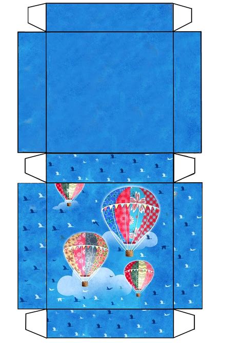 Распечатать коробок