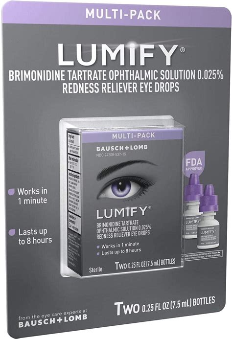 Lumify Eye Drops 7 5ml Pack Of 2 Fast Acting Redness Relief Buy