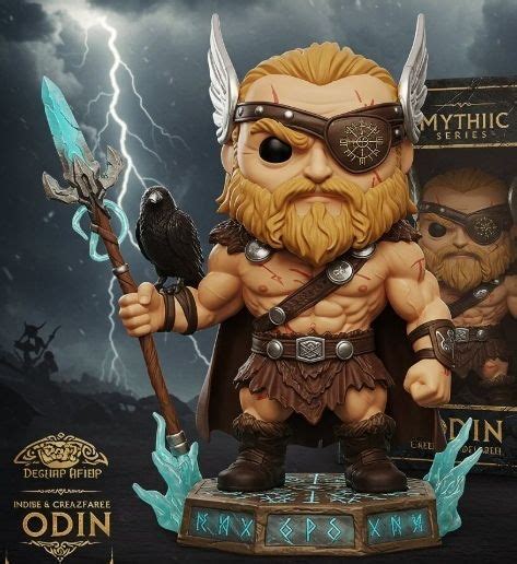 🦸 Odin Chibi・ Stl File For 3d Printing・cults