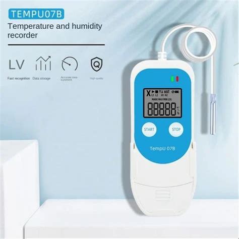 Tzone TempU B PDF CSV USB Temperature And Humidity Data Logger With External Probe At