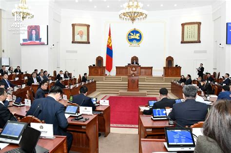 УИХ Монгол Улсын Их Хурлын 2024 оны намрын ээлжит чуулганы нэгдсэн хуралдааны 12 дугаар сарын