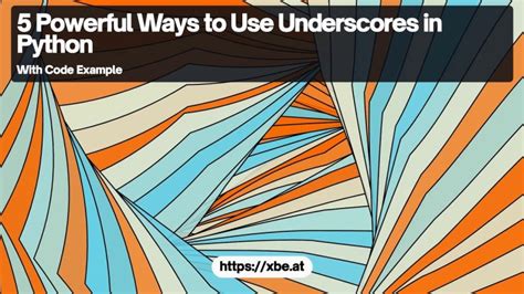 Giuseppe Canale Cissp On Linkedin Utilizing Underscores In Python 5