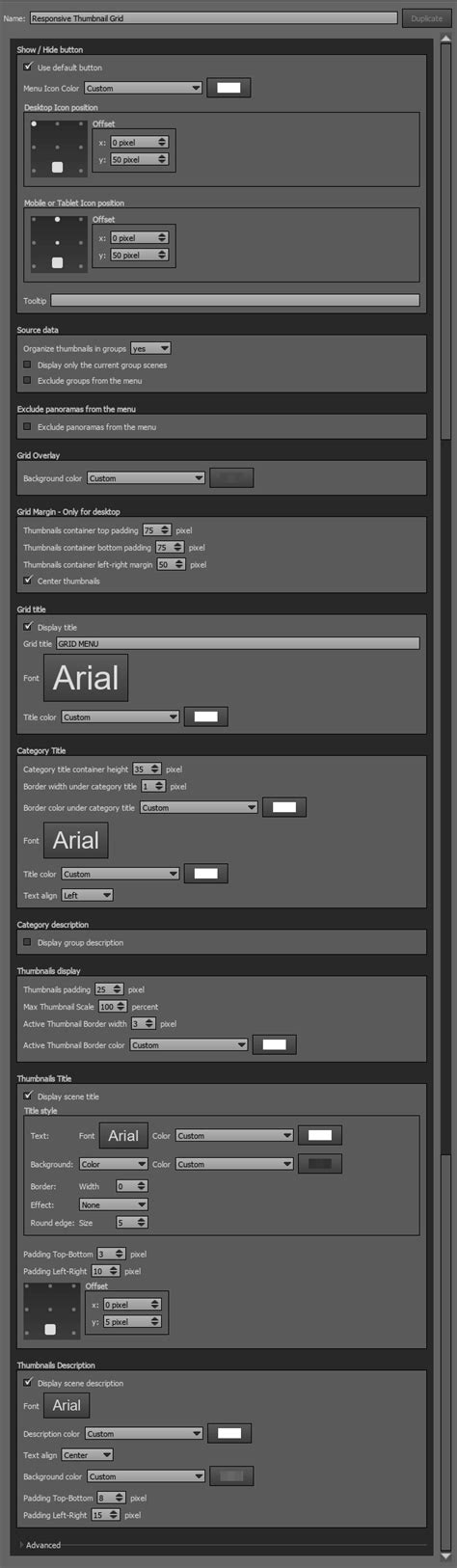 Responsive Grid Plugin