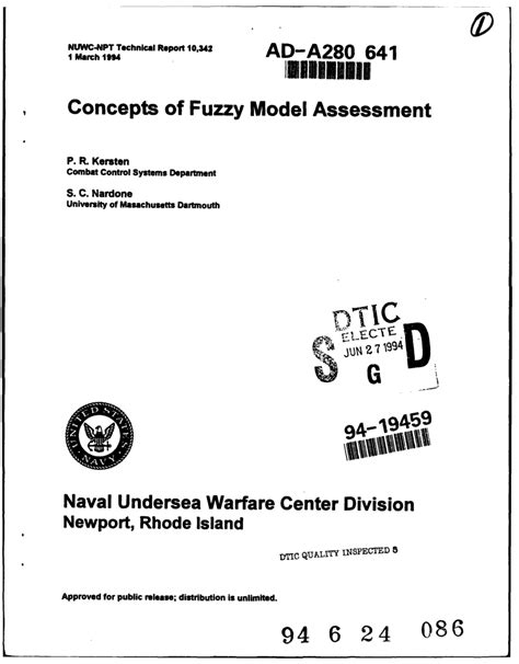 pdf concepts of fuzzy model assessment