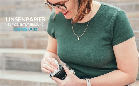 Lens Aid Linsenpapier Zur Objektivreinigung 200 Blatt Reißfestes Lens Aid Linsenpapier Zur Objektivreinigung 200 Blatt Reißfestes