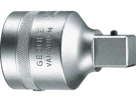 Gedore Reduzierstück Reduzierstück 2132 Antriebs 4 Kt 1 Zoll Abtriebs 4 Kt 3 4 Zoll L 75mm Gedore