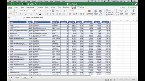 Pivot Tables Slicers And Timelines In Ms Excel YouTube