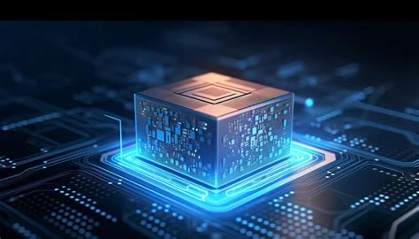 Premium Ai Image Ai Processor Chip Of Cube Technology Artificial Intelligence Learnability