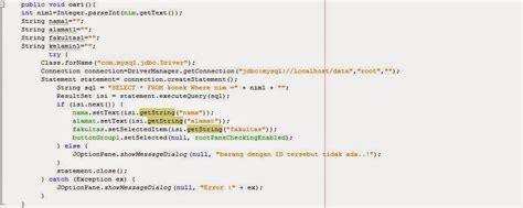 Koneksi Postgresql Pada Java Netbeans
