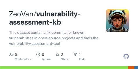 Github Zeovanvulnerability Assessment Kb This Dataset Contains Fix Commits For Known