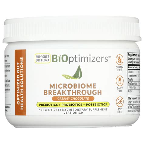 Bioptimizers Microbiome Breakthrough 529 Oz Delivery Or Pickup Near