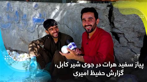 پیاز سفید هرات در جوی شیر کابل، گزارش حفیظ امیری Youtube