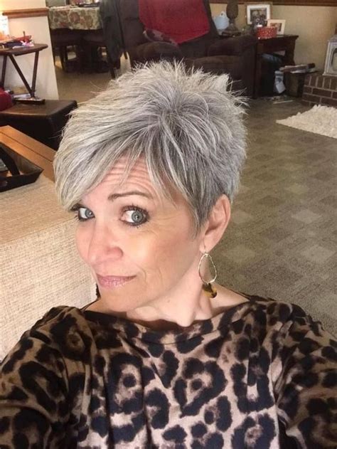 20 Modern Pixie Shag Haircuts For Stylish Older Women Short Haircuts