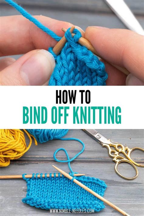 How To Bind Off Knitting For Beginners High Res Pics Slo Mo Video