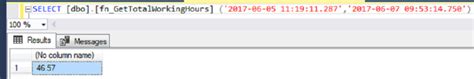 How To Calculate Work Days And Hours In Sql Server