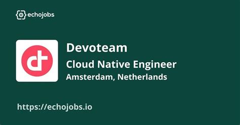 hiring cloud native engineer amsterdam netherlands [ansible bash