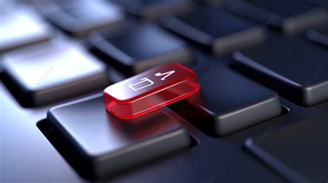 Hand Cursor Pressing The Enter Key In 3d Rendering Background Keyboard Button Keyboard Keys