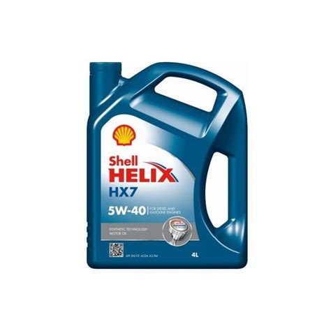 Shell Helix HX7 5W40 pólsyntetyk 4-litry