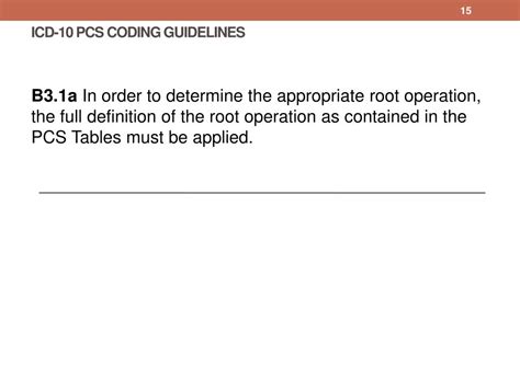 Ppt Icd 10 Pcs Coding Procedures Common To All Facilities Powerpoint