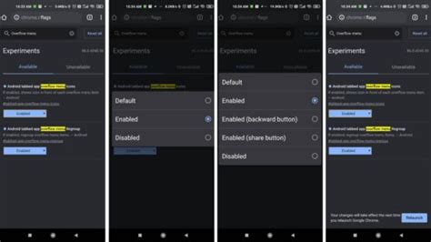 Icons Drive This Incoming Overflow Menu Redesign In Chrome For Android